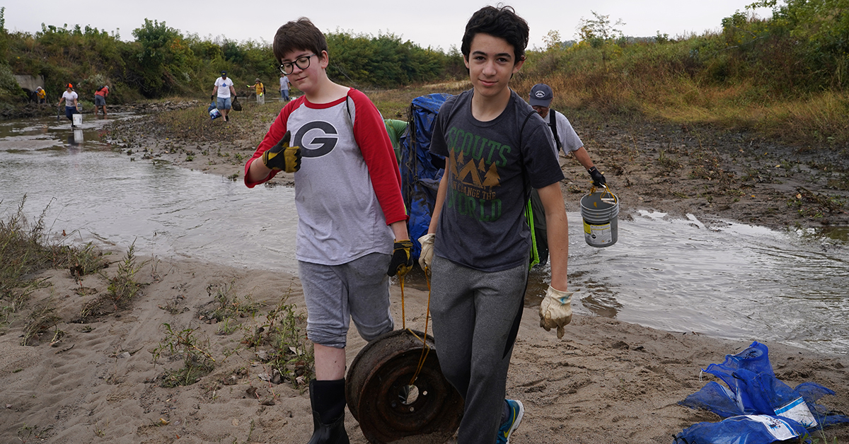 Ames River Town of the Year Ioway Creek Cleanup 2021 - Prairie Rivers ...